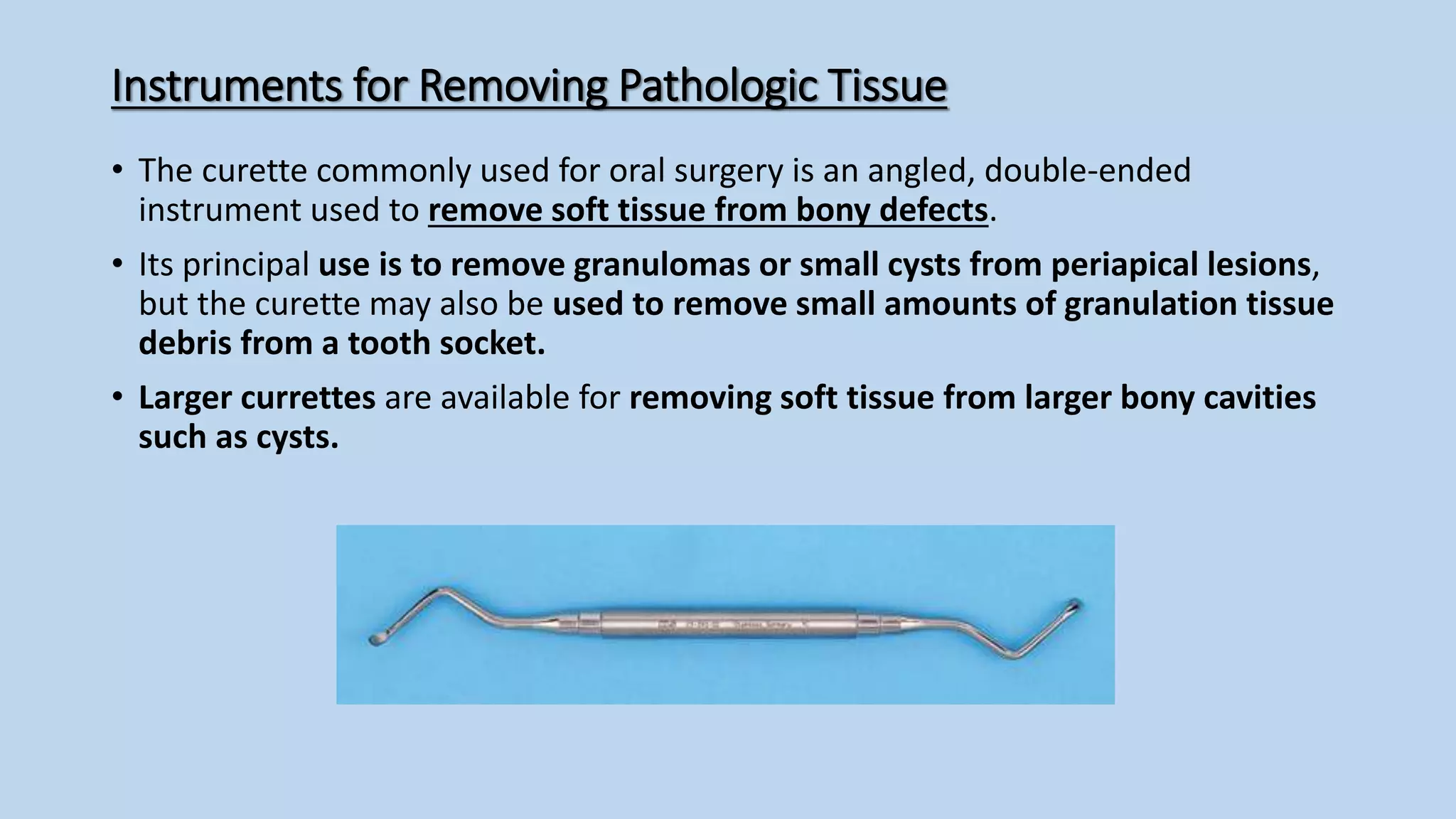 Instrumentation for Basic Oral Surgery Dr.Ali Mohammed AbuTrab | PPTX