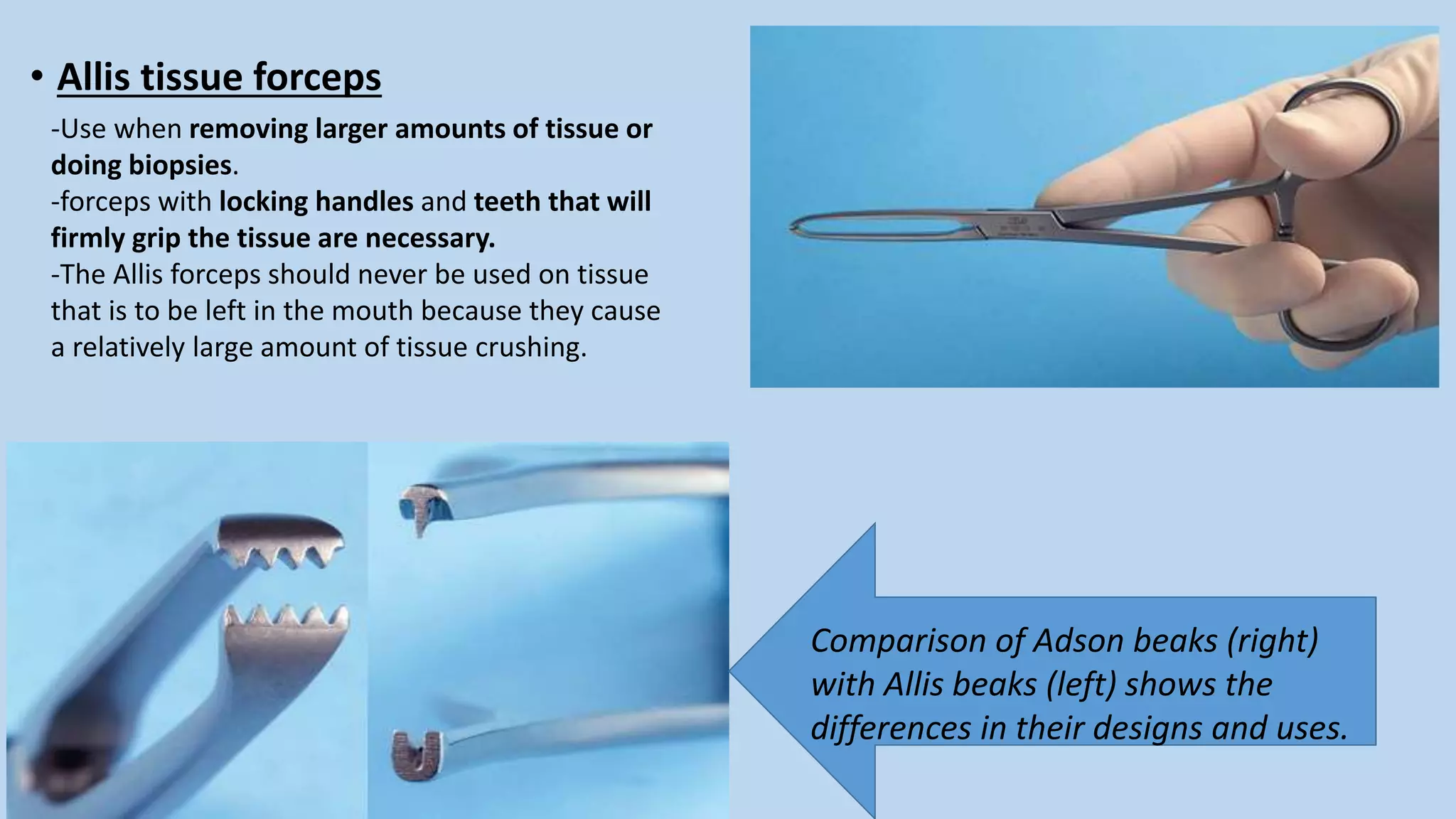 Instrumentation for Basic Oral Surgery Dr.Ali Mohammed AbuTrab | PPTX