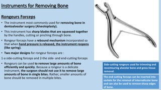 Instrumentation for Basic Oral Surgery Dr.Ali Mohammed AbuTrab | PPTX