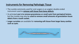 Instrumentation for Basic Oral Surgery Dr.Ali Mohammed AbuTrab | PPTX