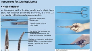 Instrumentation for Basic Oral Surgery Dr.Ali Mohammed AbuTrab | PPTX