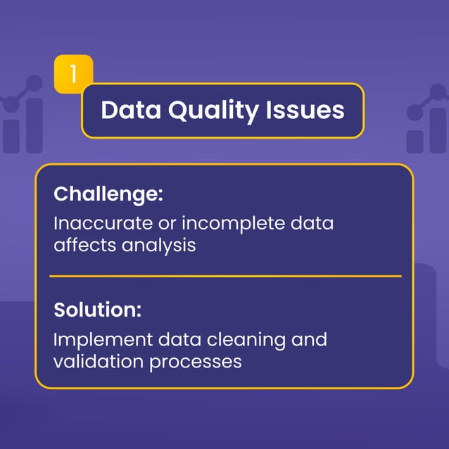 Address common data analytics challenges with effective solutions. | PDF