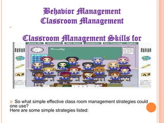 classroom management | PPTX