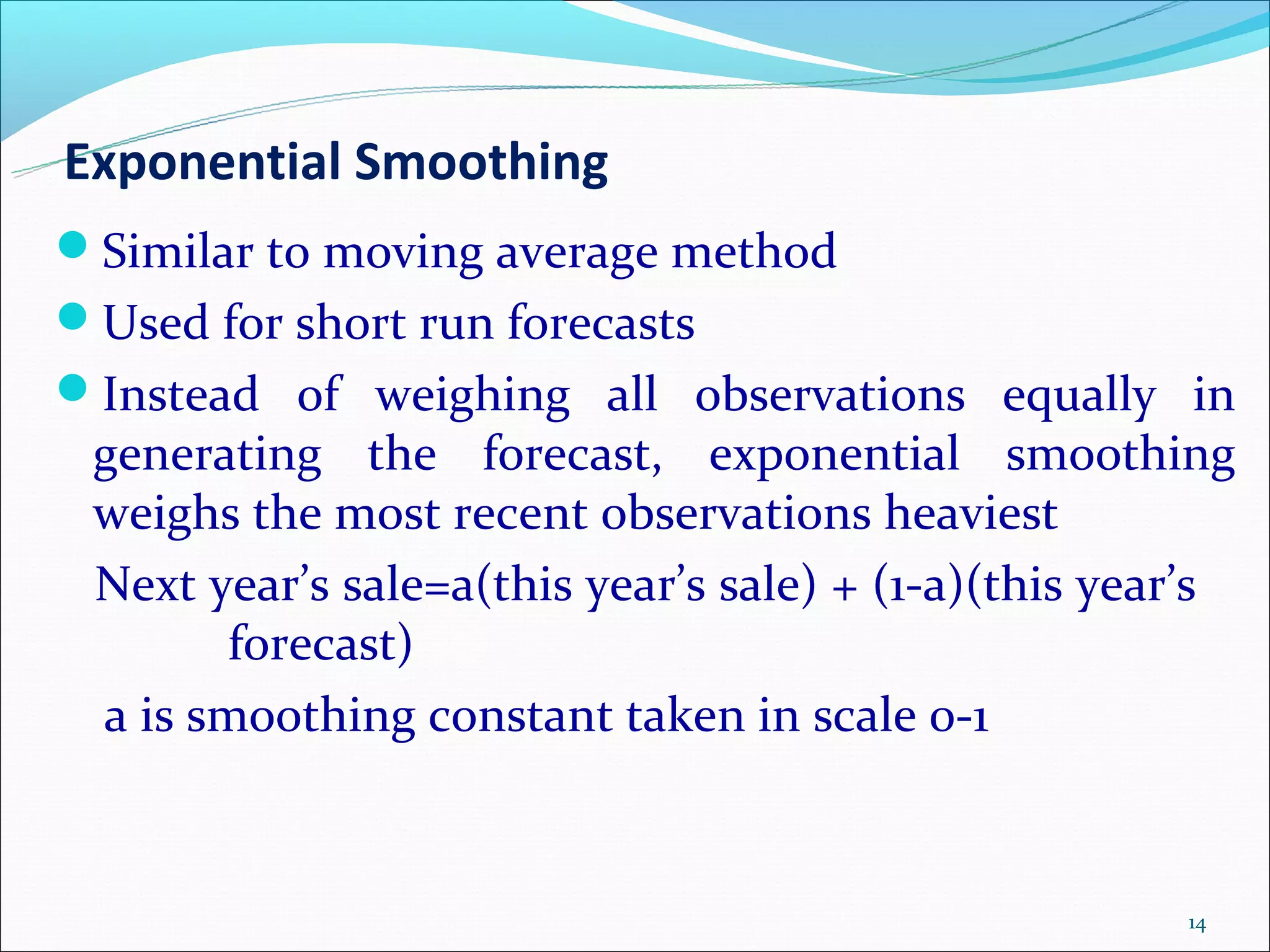 sales forecasting[1] | PPT