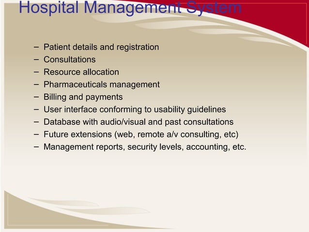 Hospital Management | PPT