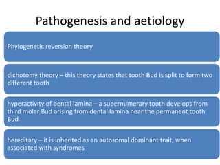 23.supernumerary teeth | PPTX