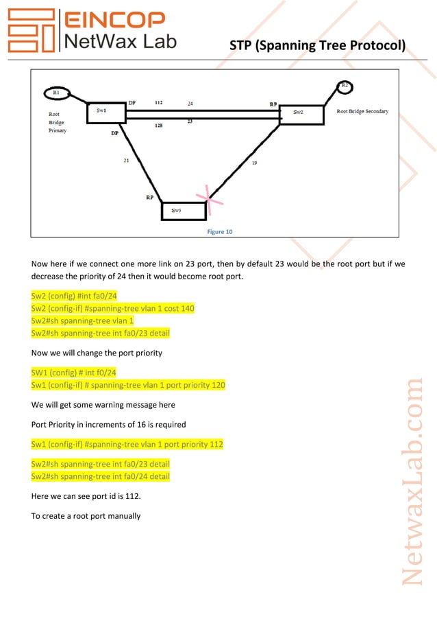 STP (spanning tree protocol) | PDF | Computer Networking | Computing