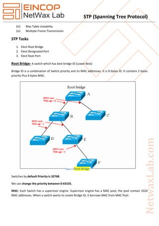 STP (spanning tree protocol) | PDF | Computer Networking | Computing