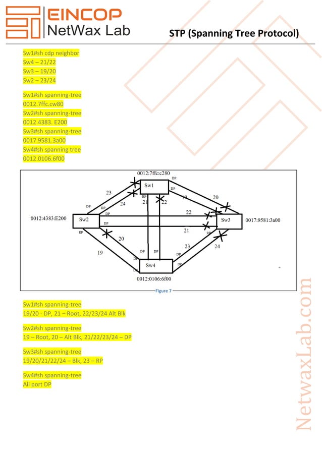 STP (spanning tree protocol) | PDF | Computer Networking | Computing