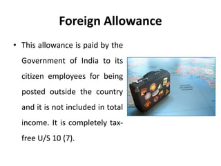 Foreign allowance - compensation management - Manu Melwin Joy | PPT