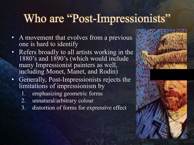 23. post impressionism, symbolism and art nouveau | PPTX | Painting ...