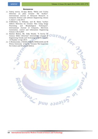 Identification and Rejection of Defective Ceramic Tile using Image ...
