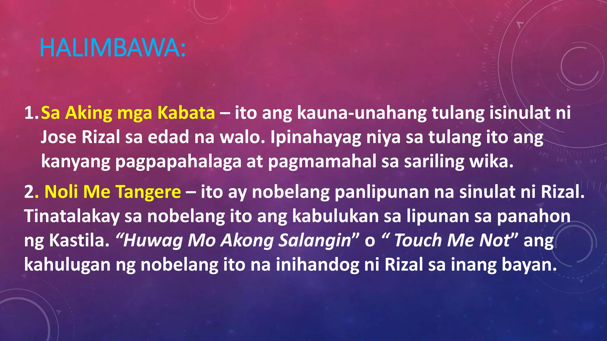panahon ng pagkamulat | PPTX