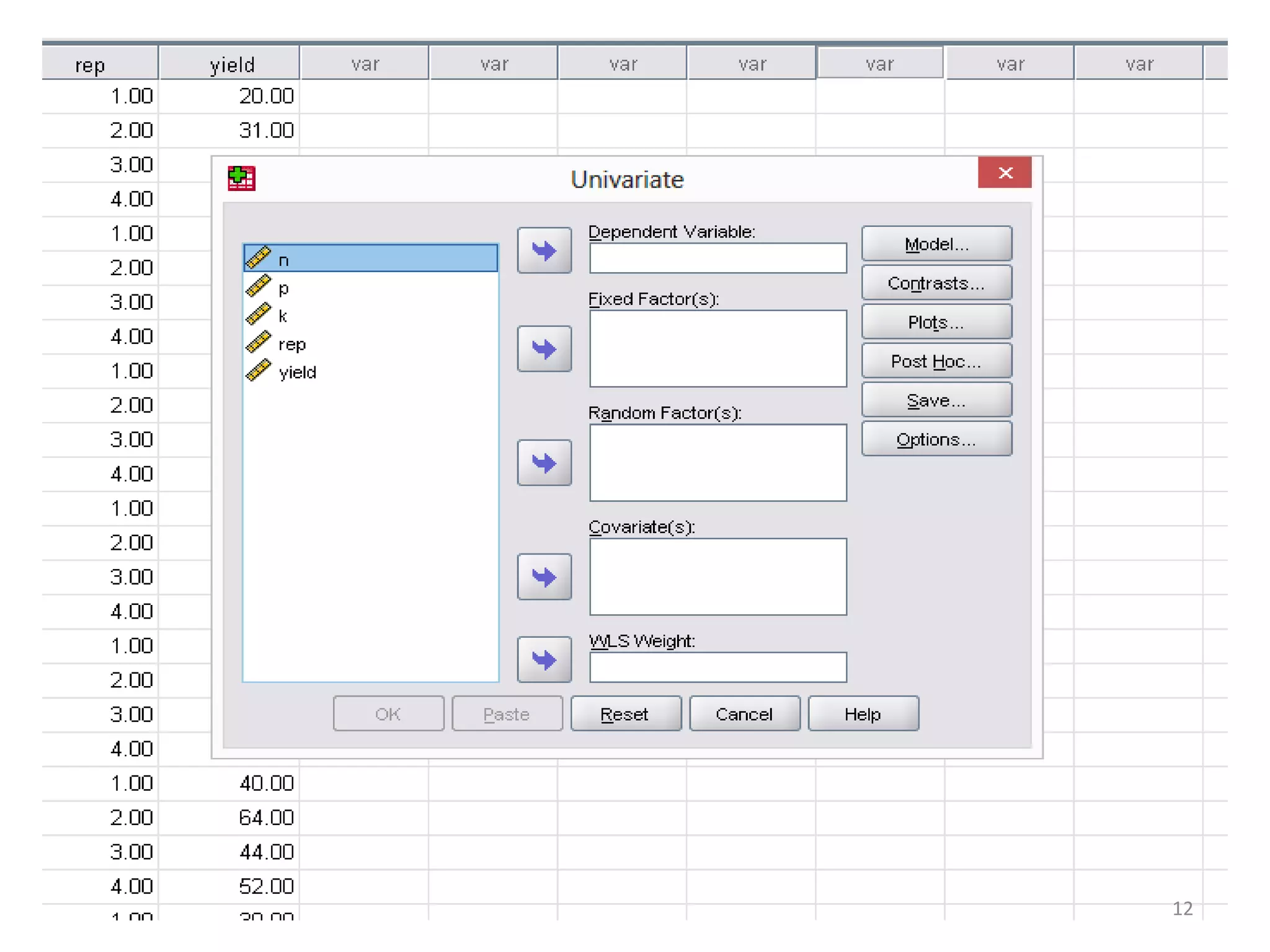 2^3 factorial design in SPSS | PPTX