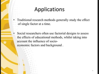 2^3 factorial design in SPSS | PPTX
