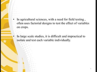 2^3 factorial design in SPSS | PPTX