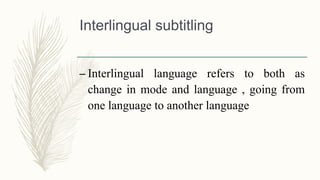 Technical translation | PPTX