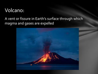 Volcano Notes | PPT