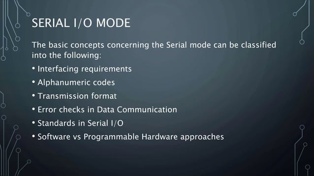 23. serial and parallel data communication | PPTX