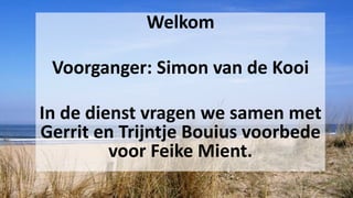 23.09.2018 09.30 Je houdt ze niet tegen | PPTX