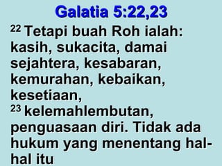 23.buah buah-roh | PPT