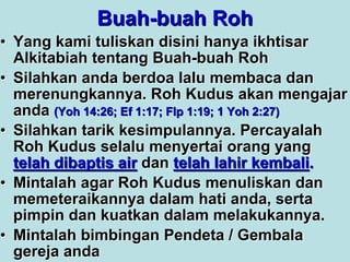 23.buah buah-roh | PPT