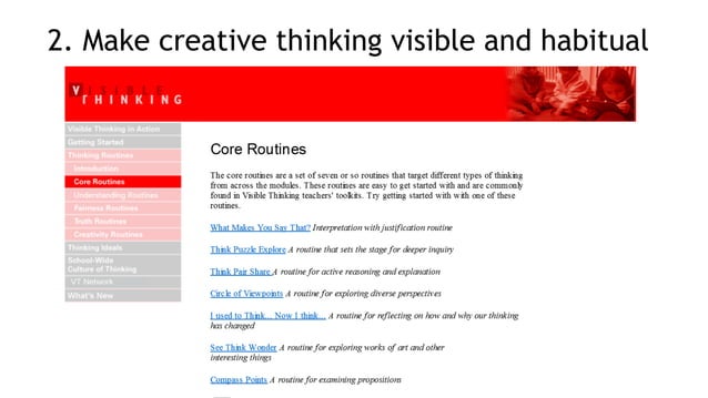 Creativity in Schools. A Global overview – Bill Lucas | PPT