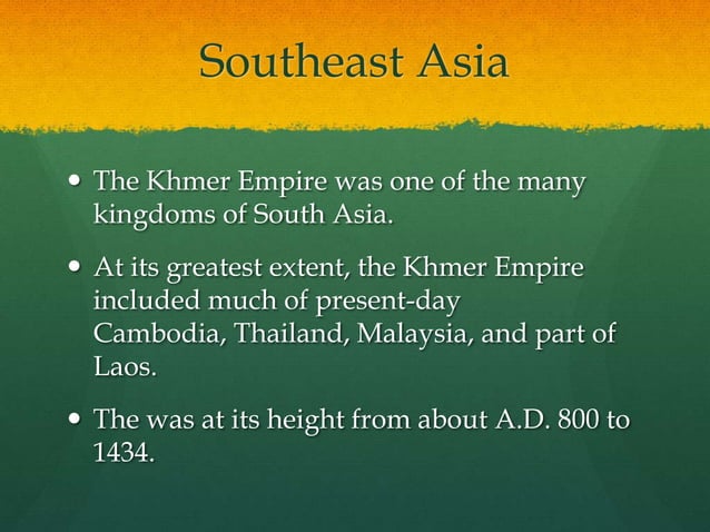 23 1 Southeast Asia Cultures and History | PPTX