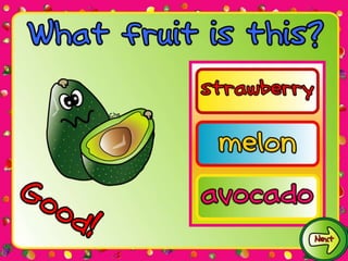 Fruits! I like I dont like... | PPT