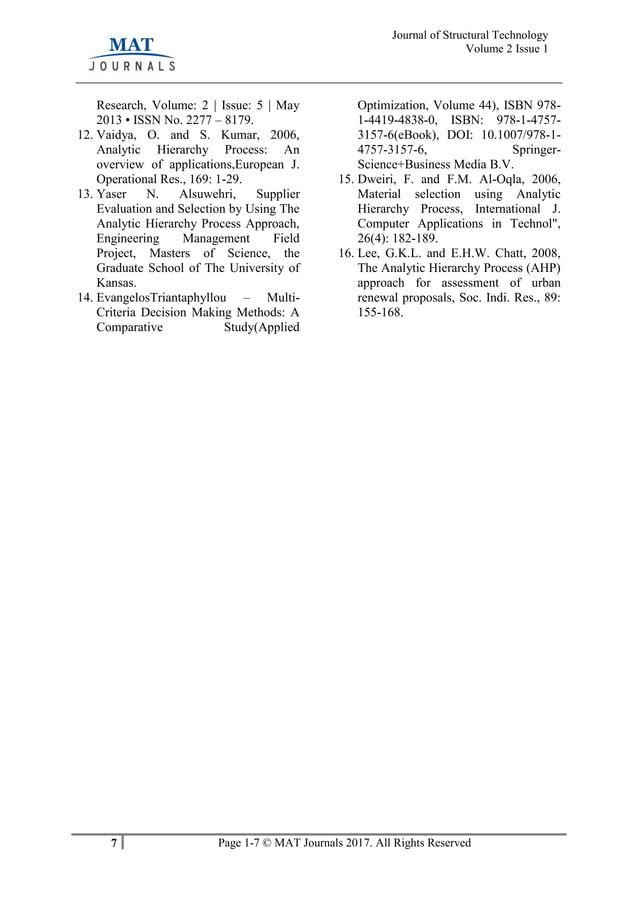 Factors Affecting Risk Management For Construction By Analytic Hierarchy Process Ahp Pdf