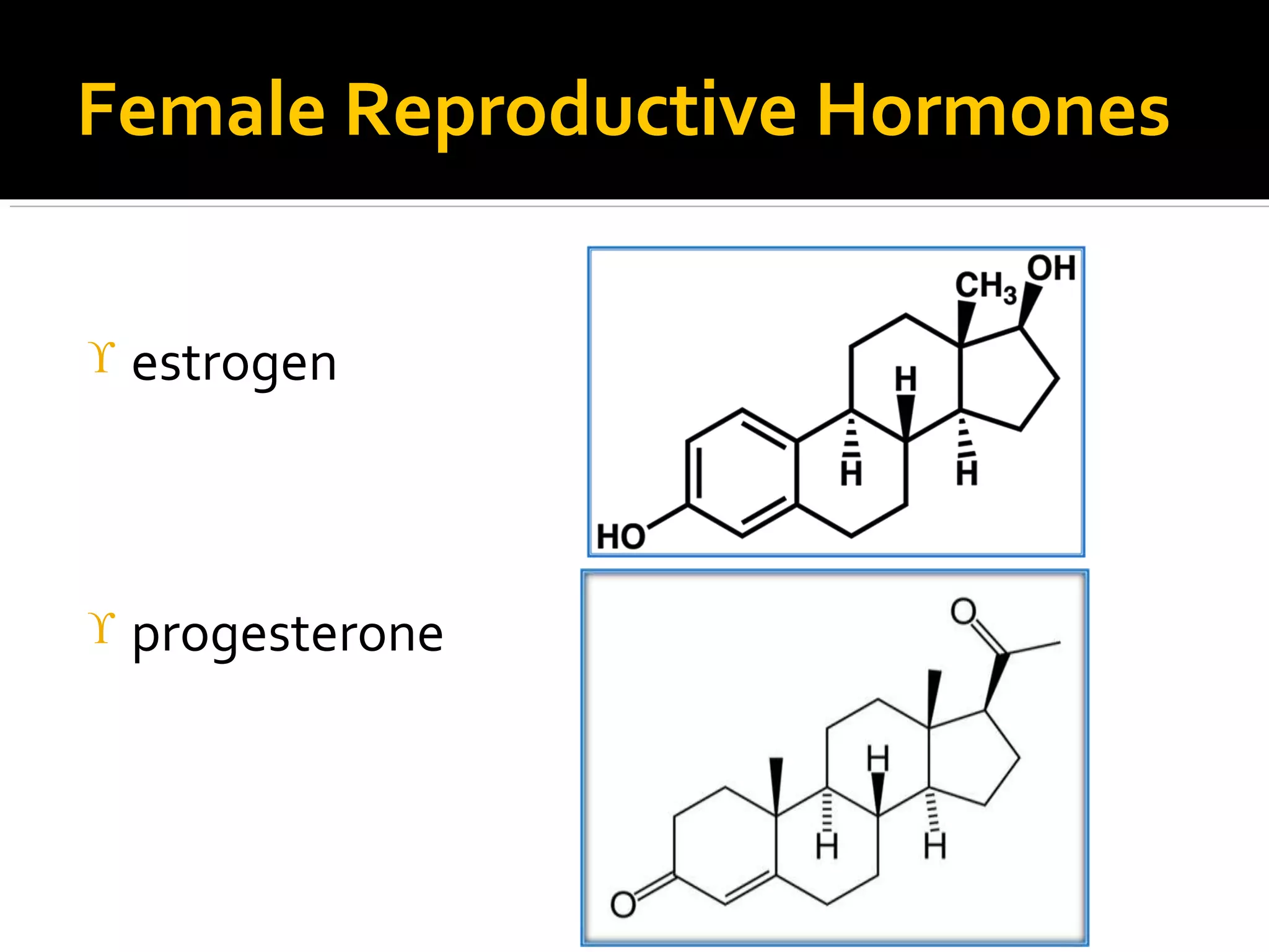 Hormonal control of reproduction in male and female mammals | PPTX