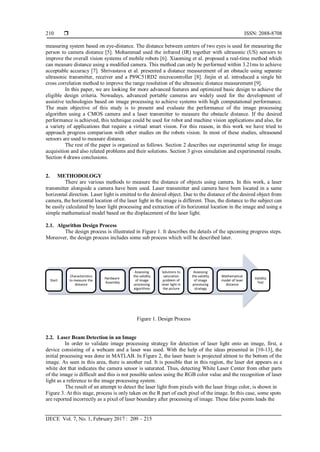 An Accurate Scheme for Distance Measurement using an Ordinary Webcam | PDF