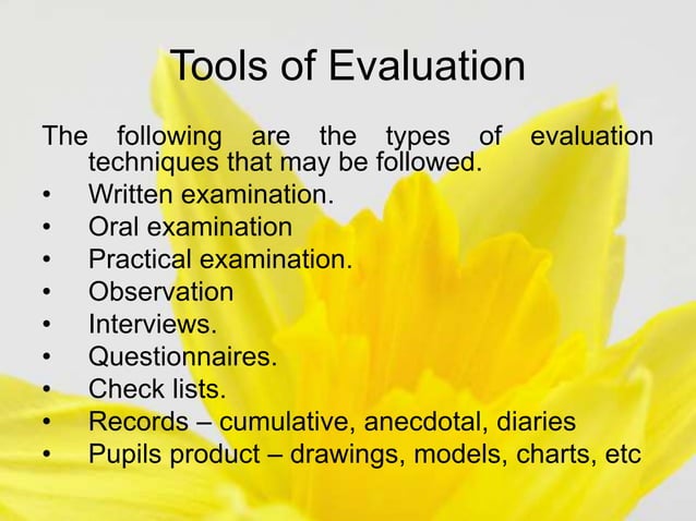 Pedagogy - Evaluation in computer science | PPSX