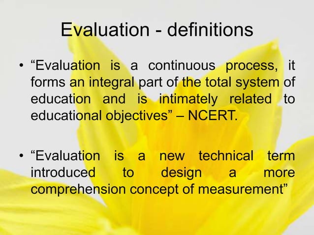 Pedagogy - Evaluation in computer science | PPSX