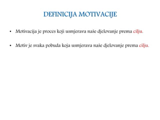 motivacija | PPTX