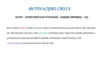 motivacija | PPTX