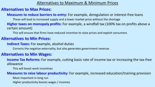 Maximum & Minimum prices | PPTX
