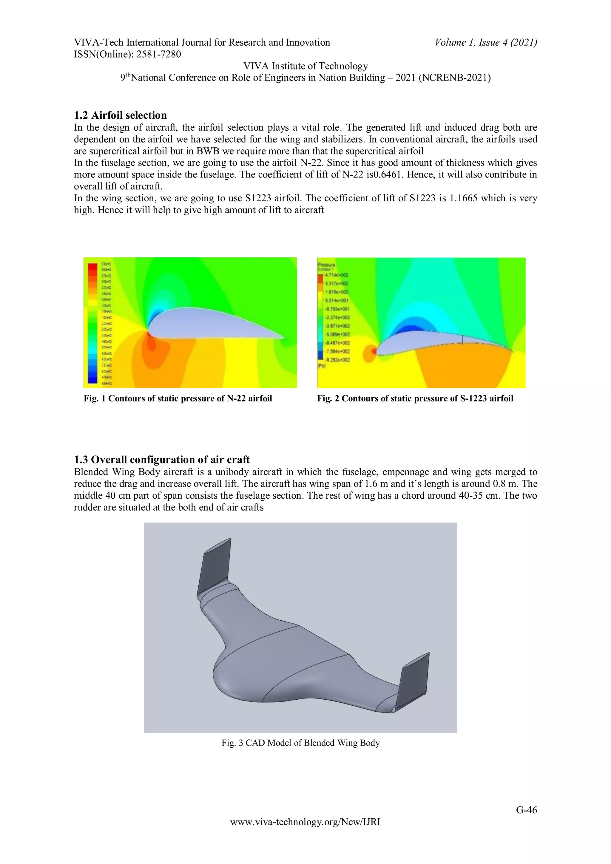 Design and Fabrication of Blended Wing Body | PDF