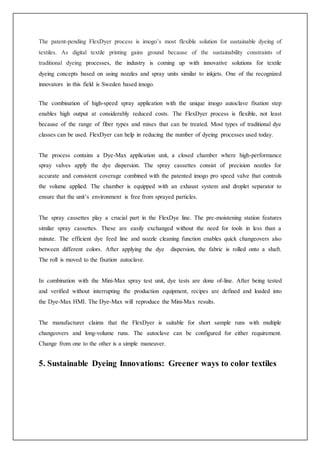 Innovative Concepts in Textile Dyeing and Printing | DOCX
