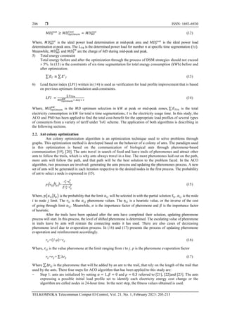 Appropriateness of EToU electricity tariff program for industrial type consumers: an ...