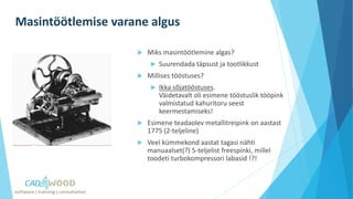 CAD ja CAM tehnoloogia | PDF