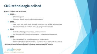 CAD ja CAM tehnoloogia | PDF