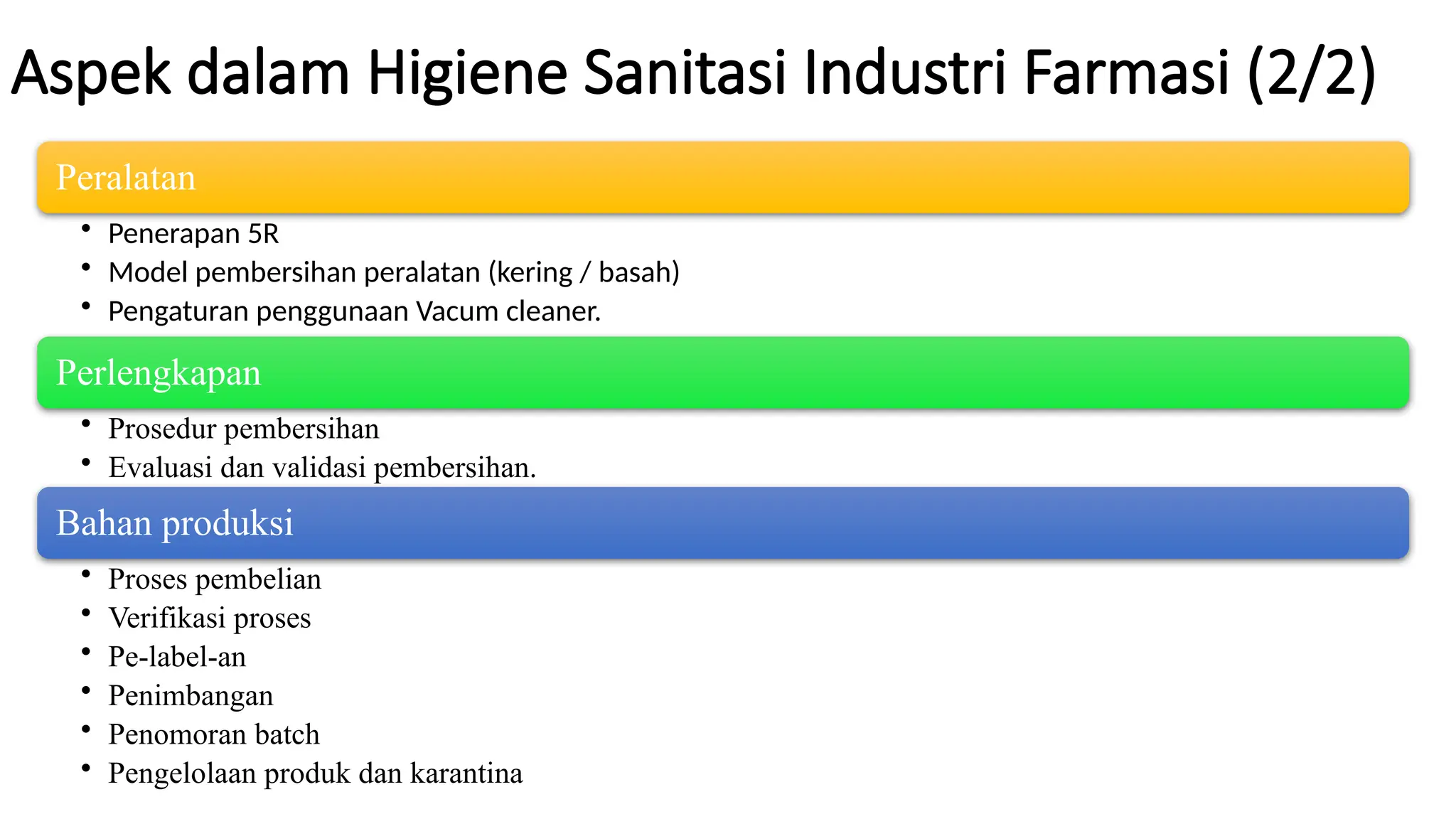 pengantar Higiene dan Sanitasi Lingkungan | PPTX