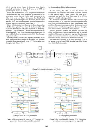 Performance Analysis of the Distance Relay Characteristics in a Compensated Transmission Line ...