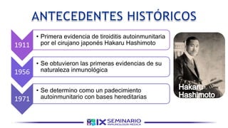 Tiroiditis de Hashimoto en Pediatria.pptx
