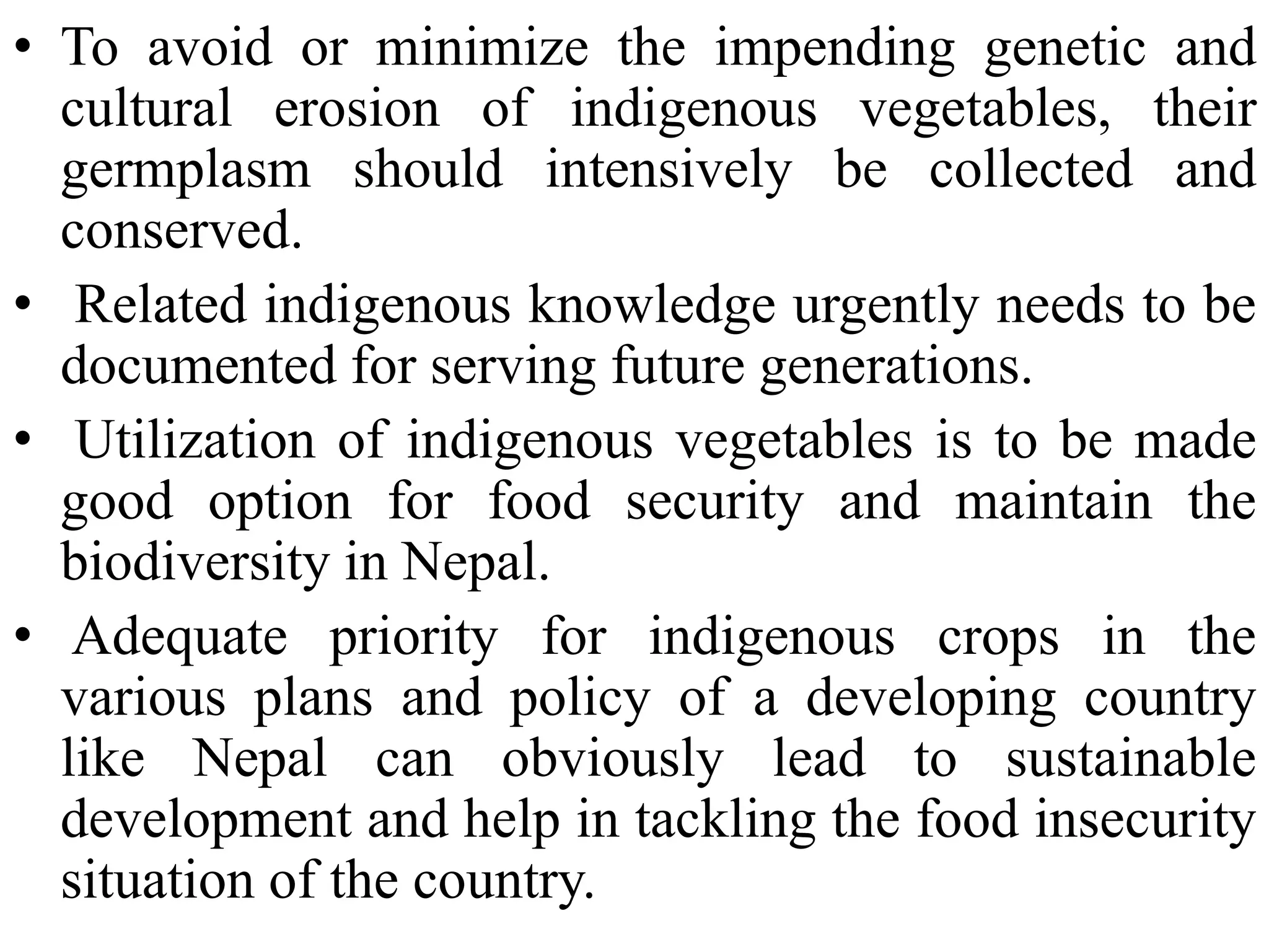 23. Importance and prospect of Indigenous horticulture crops.pptx ...