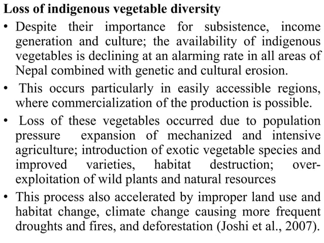 23. Importance and prospect of Indigenous horticulture crops.pptx ...