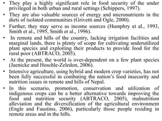 23. Importance and prospect of Indigenous horticulture crops.pptx