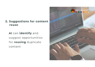 AI enablement in component content management system | PPT