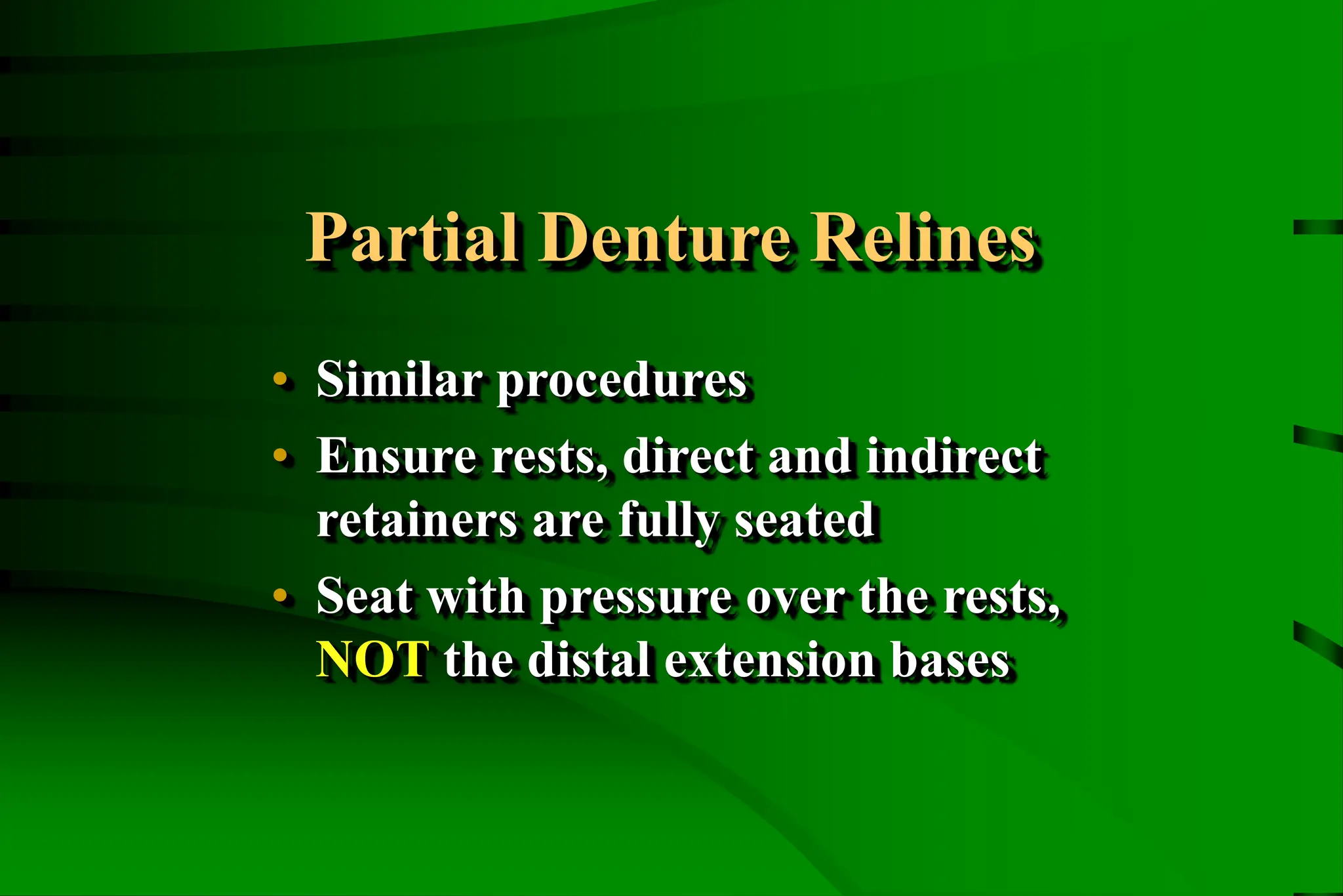 23. Denture Relines from A to Z for prosthesis.ppt